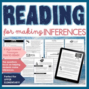 Making Inferences Worksheets 4th 5th Gradereading Comprehension ...