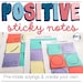 Sticky Notes Personalized Template for Students - Growth Mindset ...