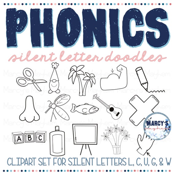 Silent Letters Clipart