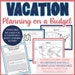 Plan a Trip Using a Budget Budget Planner Printable End of Year ...