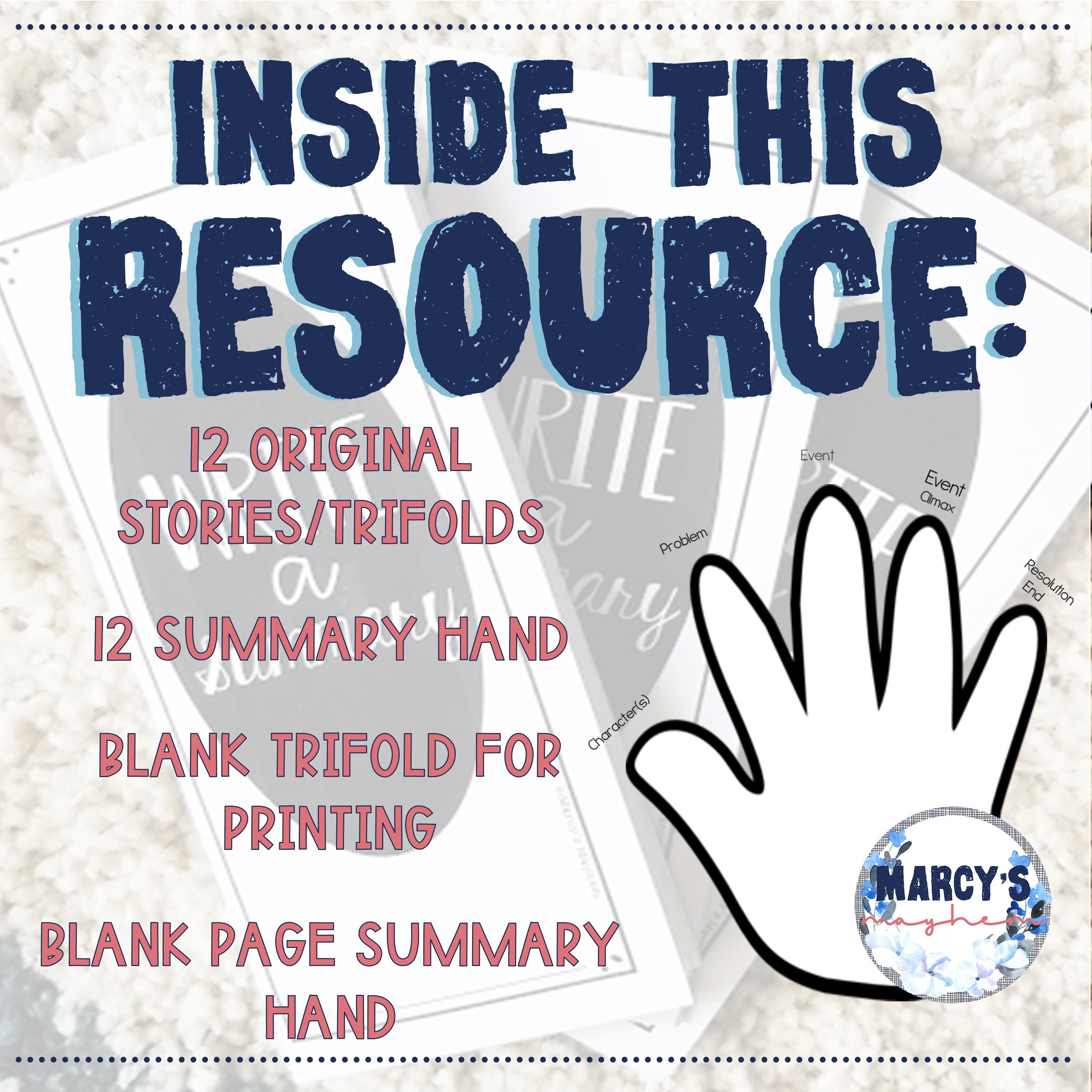 Summary Writing 3rd, 4th, 5th Grade Story Retell & Sequencing Worksheet ...