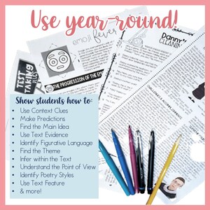 4th 5th Grade Reading Comprehension Passages and Questions Bundle ...