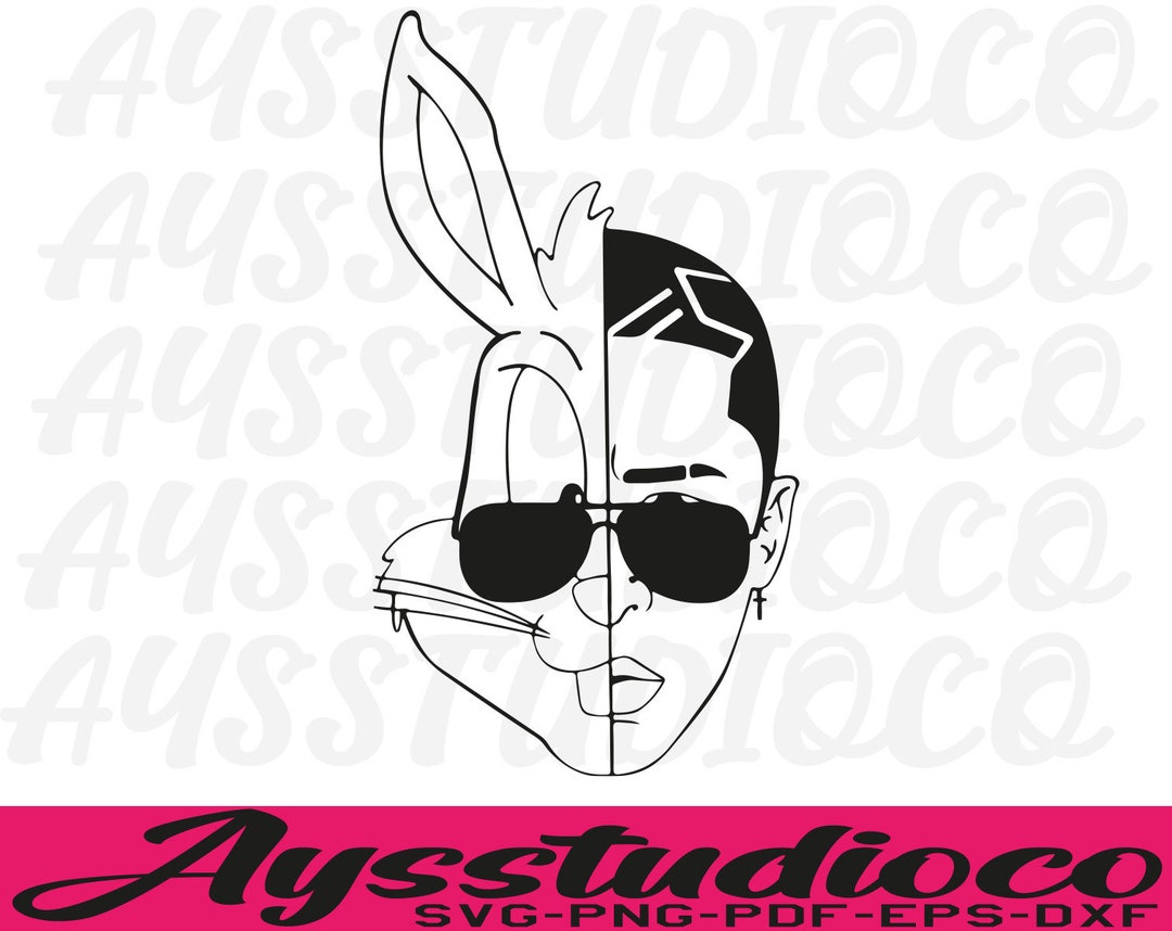 Bad Bunny Svg, Bad Bunny Svg Bundle, Bad Bunny, Bad Boy Svg, Bad Bunny ...