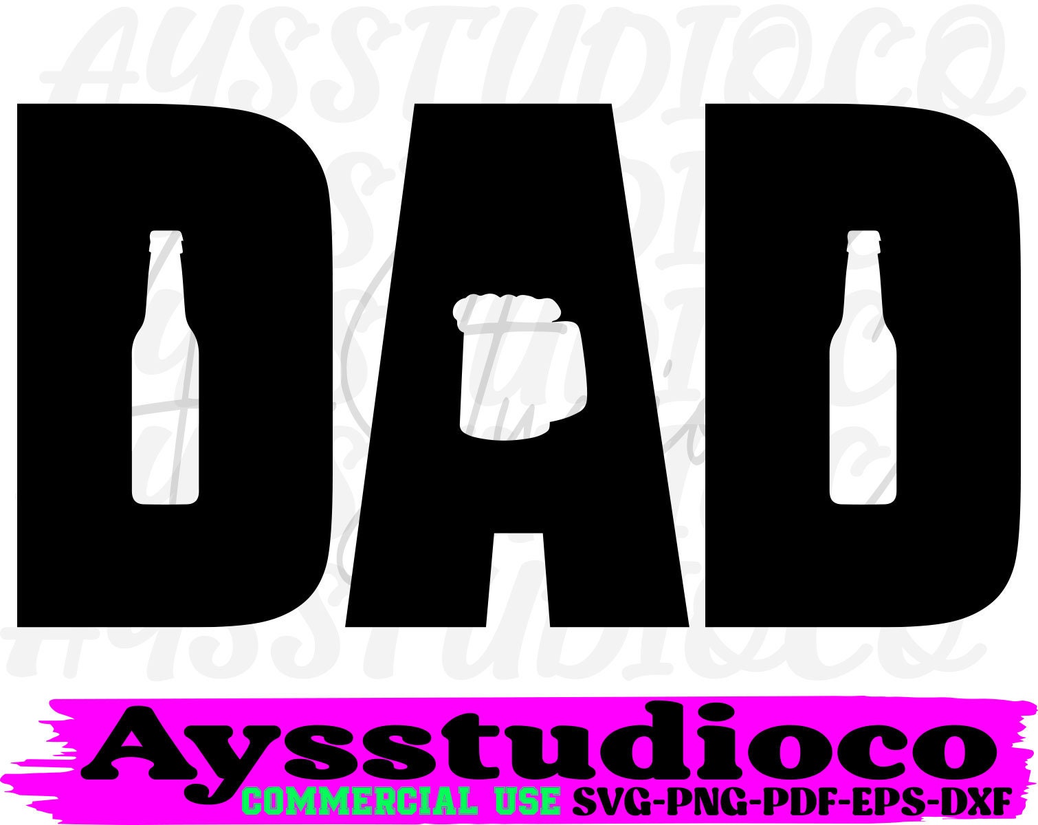 Beer Dad Svg,dad Svg,fathers Day Svg,daddy Svg,grandpa Svg,svg Files ...