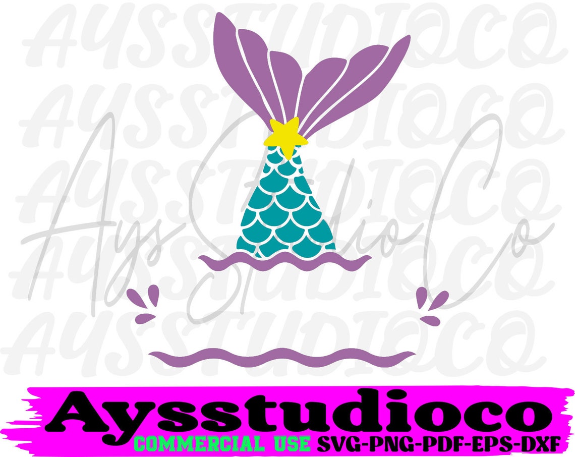 Mermaid Svg,mermaid Clipart,mermaid Png,mermaid Cutfile, Mermaid Name ...