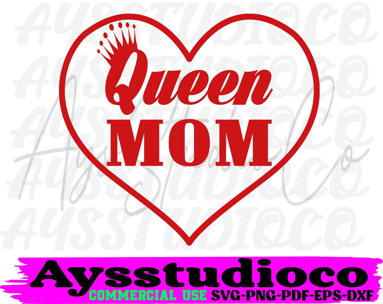 Queen Mom SVG, Queen Svg, Drama Queen Svg, Super Mom Svg, Crown Svg ...