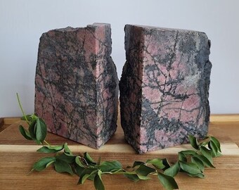 Natural Stone Bookends - Etsy