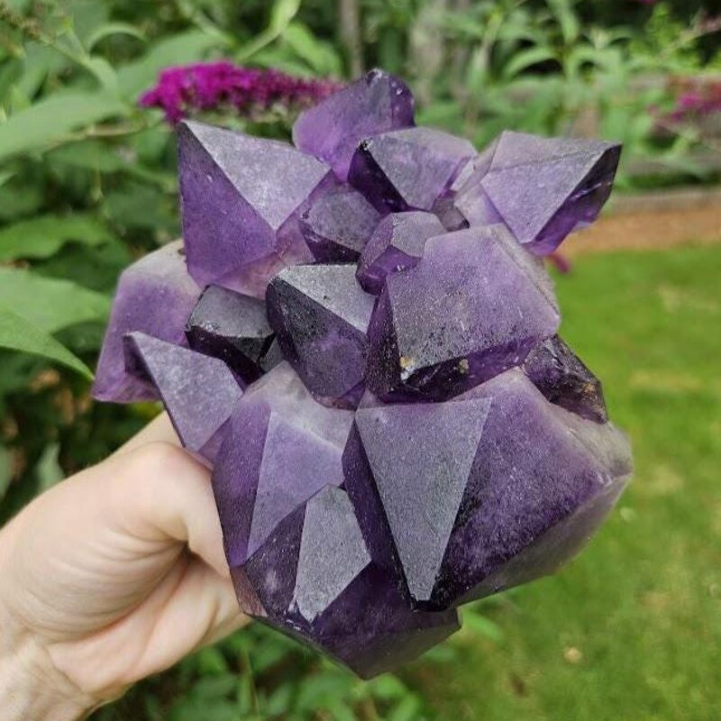 Amethyst Cluster - Etsy