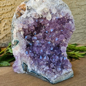 Large Amethyst Cut Base / Standing Amethyst / Raw Amethyst Crystal ...
