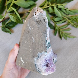 Large Amethyst Cut Base / Standing Amethyst / Raw Amethyst Crystal ...