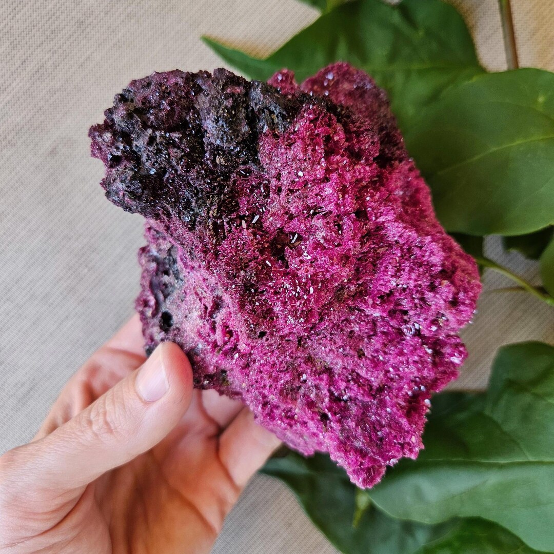 Wow! Natural Ruby and Mica Freeform / Raw Ruby Crystal / Sparkly Ruby ...