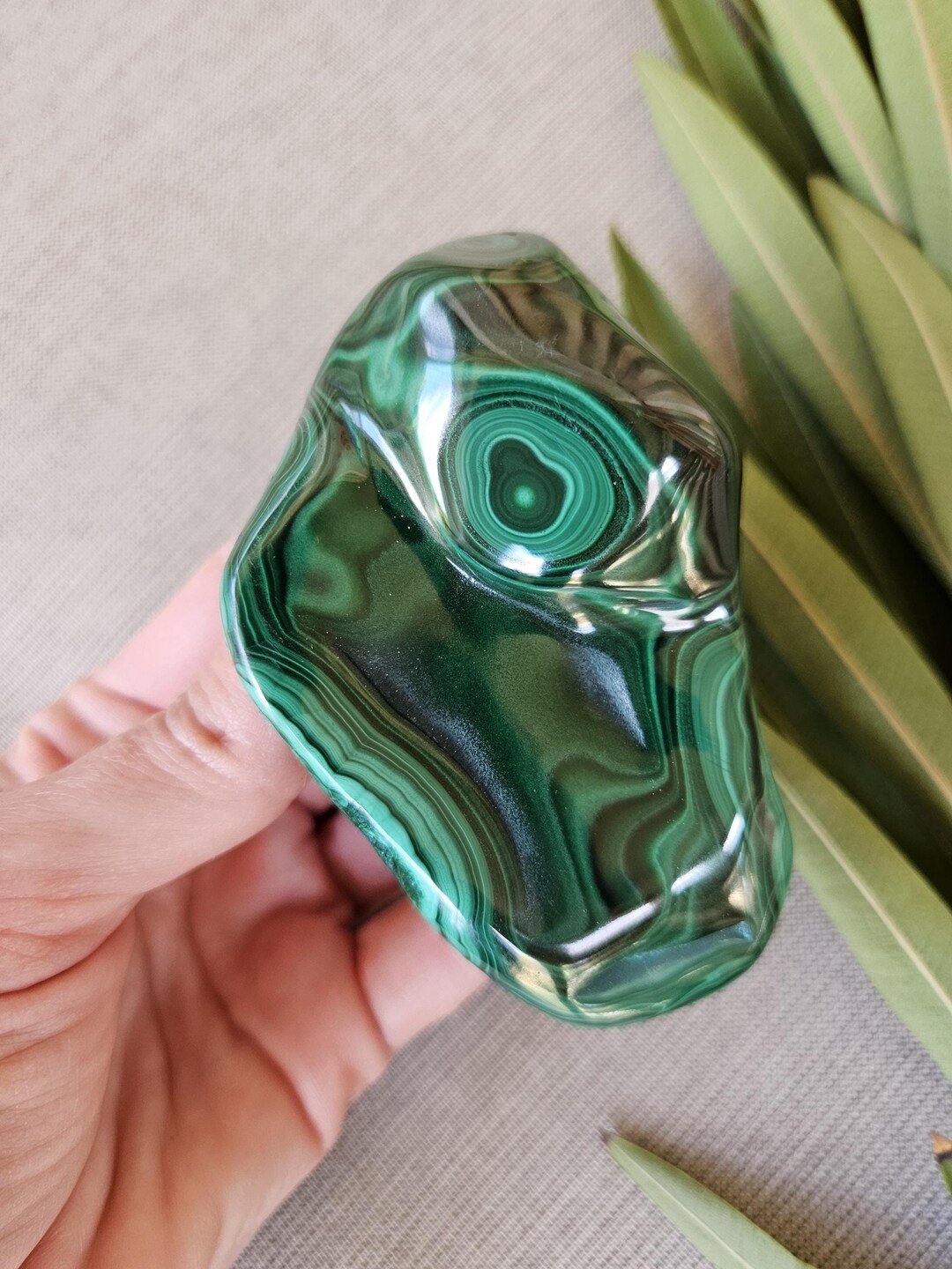 Quality Malachite Freeform / Raw and Polished Malachite / Green ...