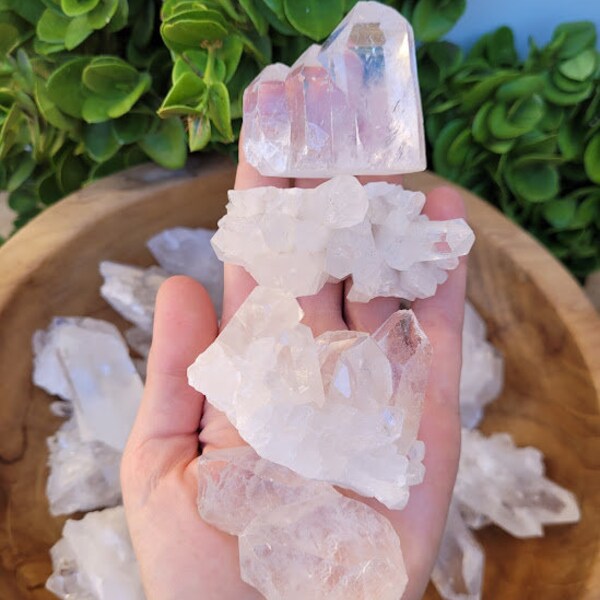Clear Quartz Cluster - Etsy