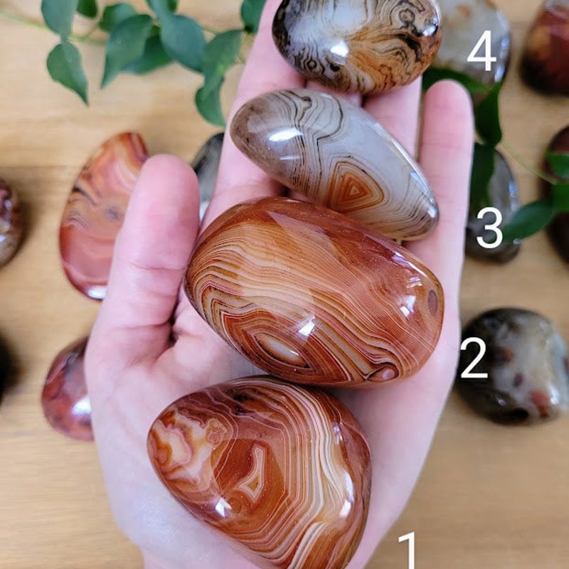 Tumbled Agate Stones - Etsy
