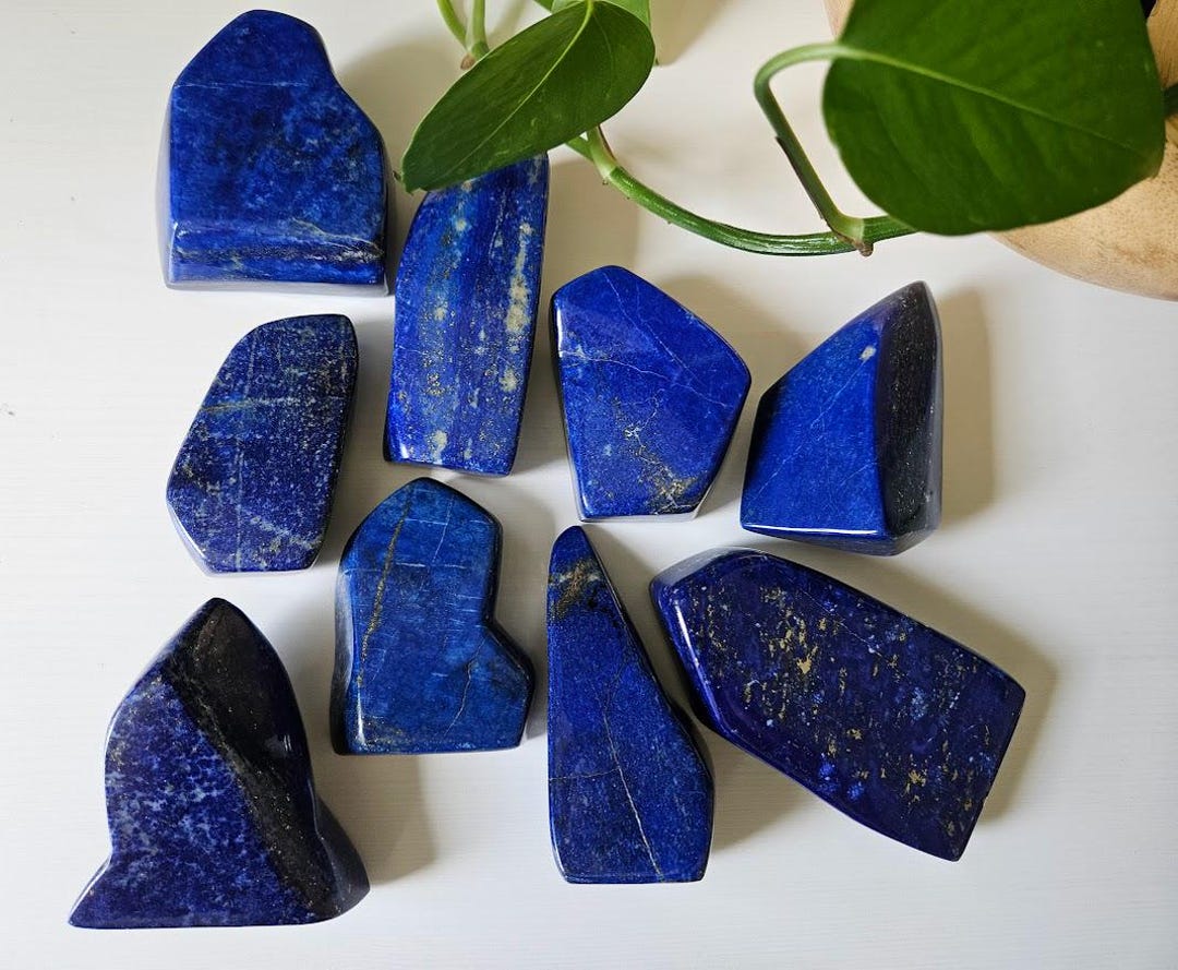 YOU Pick Quality Lapis Lazuli Freeforms: Blue Lapis Stones, Afghanistan ...