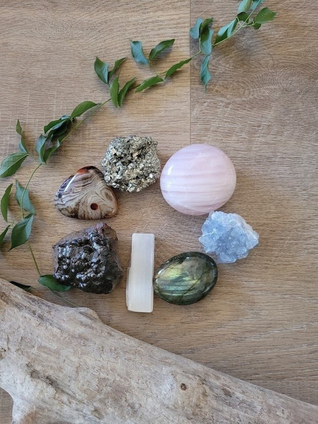 7 Chakra Crystals / Chakra Crystal Starter Set / Beginners Crystal Kit ...