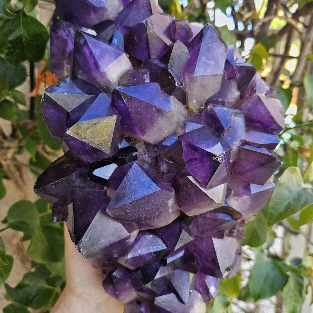 XL Congo Amethyst Cluster / Purple Amethyst Crystal From Congo / Raw ...