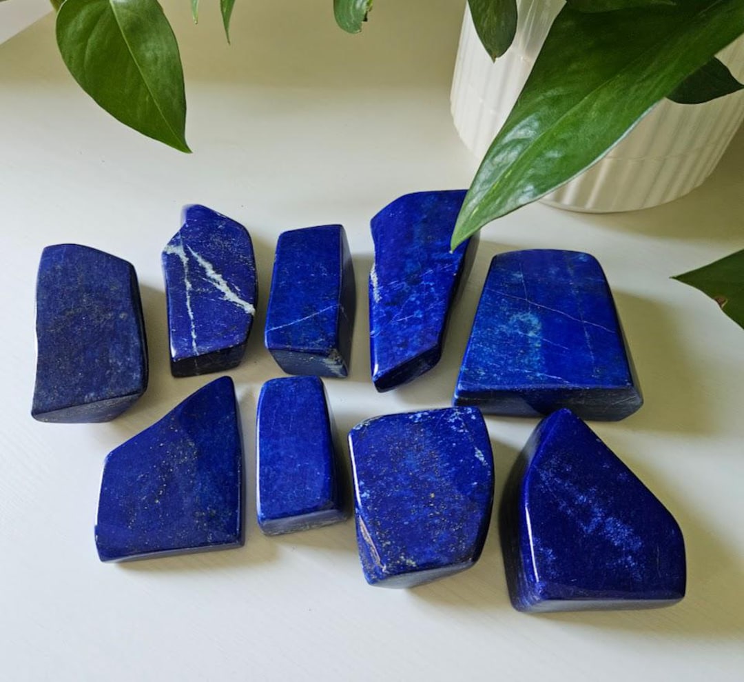 YOU Pick Polished Lapis Lazuli Freeform: Afghanistan Blue Stone ...