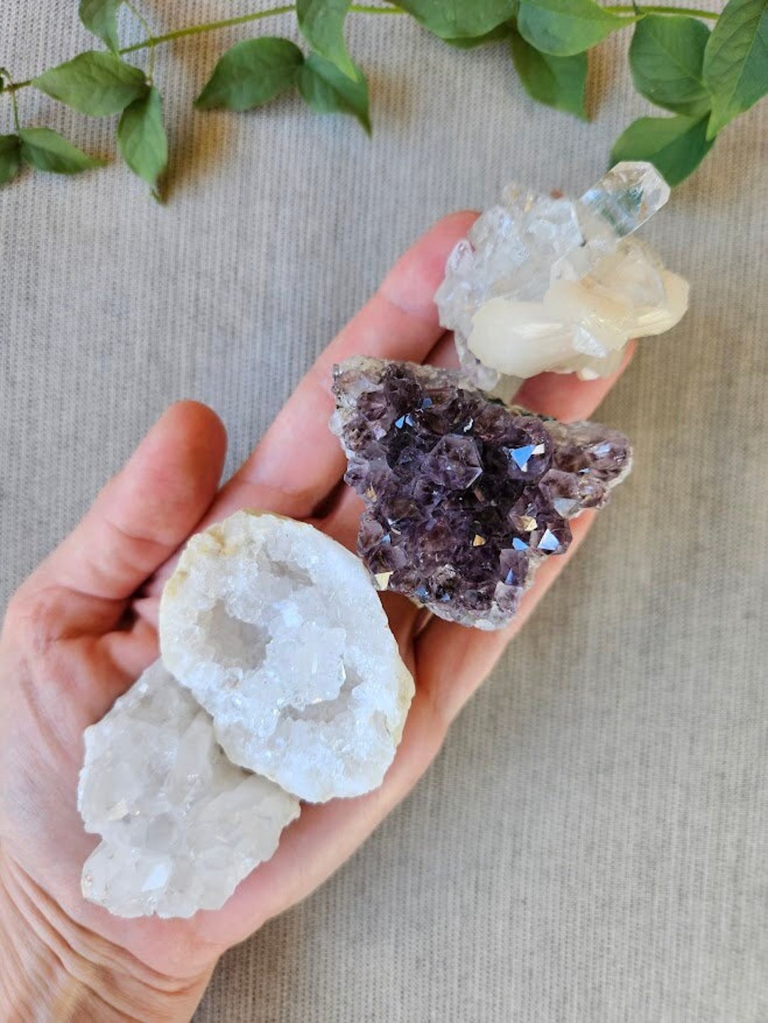 4 Crystals for Inner Peace / Beginner Crystal Kit / Crystal Starter Set ...