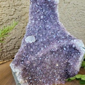 Wow! Stunning XL Amethyst Cut Base / Gorgeous Amethyst Crystal Cluster ...