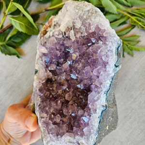 Large Amethyst Cut Base / Standing Amethyst / Raw Amethyst Crystal ...