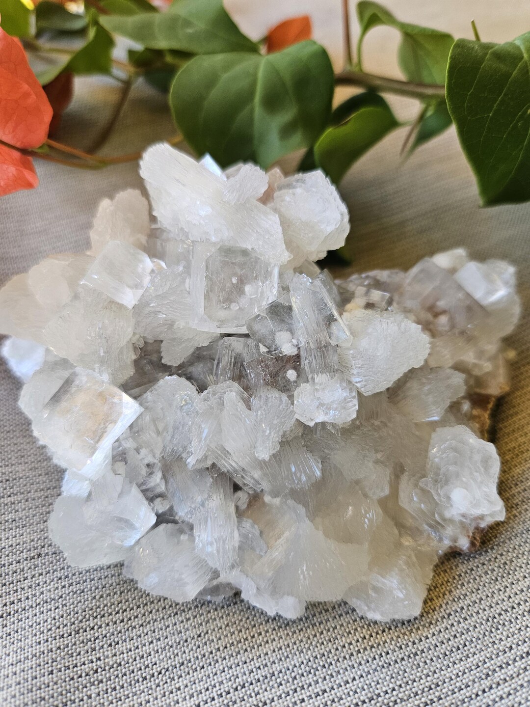 Unique Apophyllite Cluster From India / Raw Apophyllite Crystal ...
