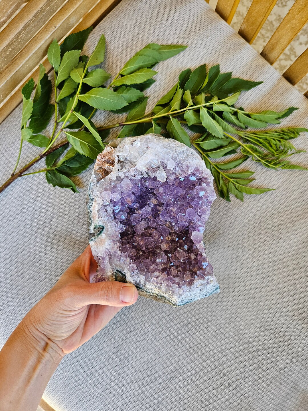Large Amethyst Cut Base / Standing Amethyst / Raw Amethyst Crystal ...