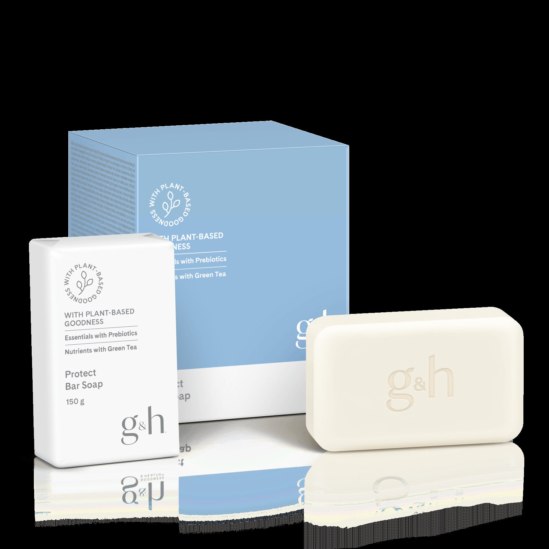 G&H PROTECH+ BAR SOAP - Amway - 6 Pcs - White Bar Soap - Natural ...