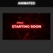 Animated Background Stream Starting Soon, Minimalist Twitch Overlay ...