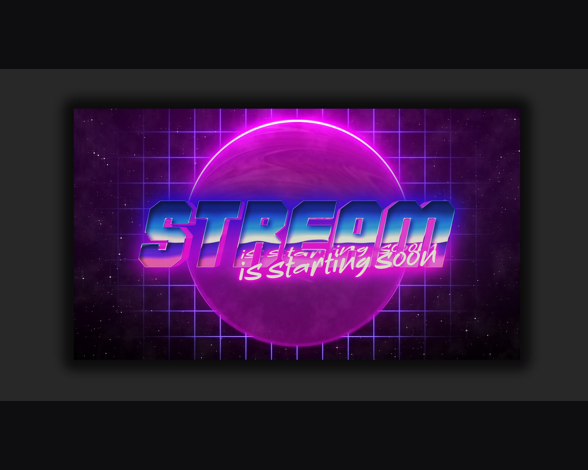 Animated Twitch Screens Stream Screens Starting Soon, BRB, Ending ...