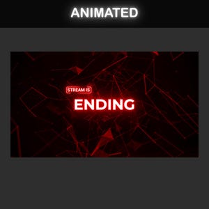 Animated Background Stream Starting Soon, Minimalist Twitch Overlay ...