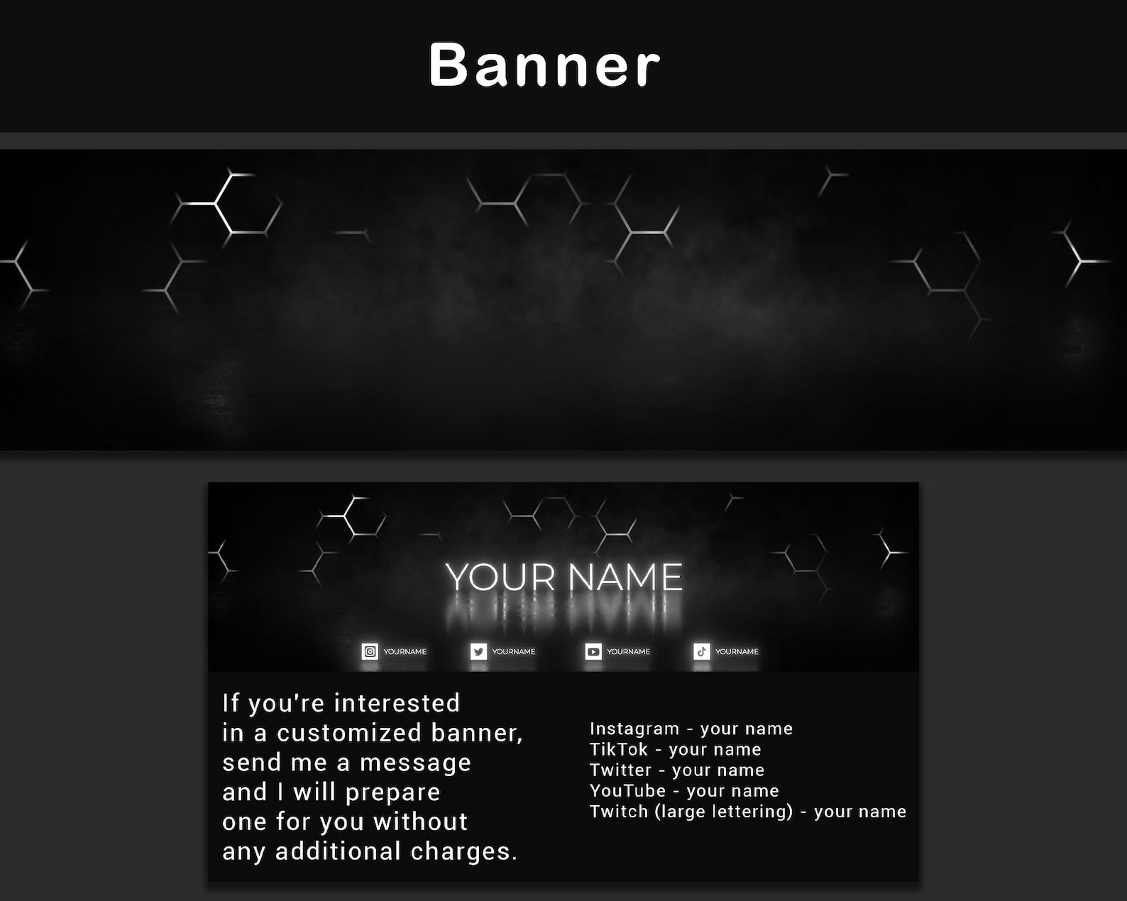 Black & White Twitch Overlay Package Minimal Animated Stream - Etsy