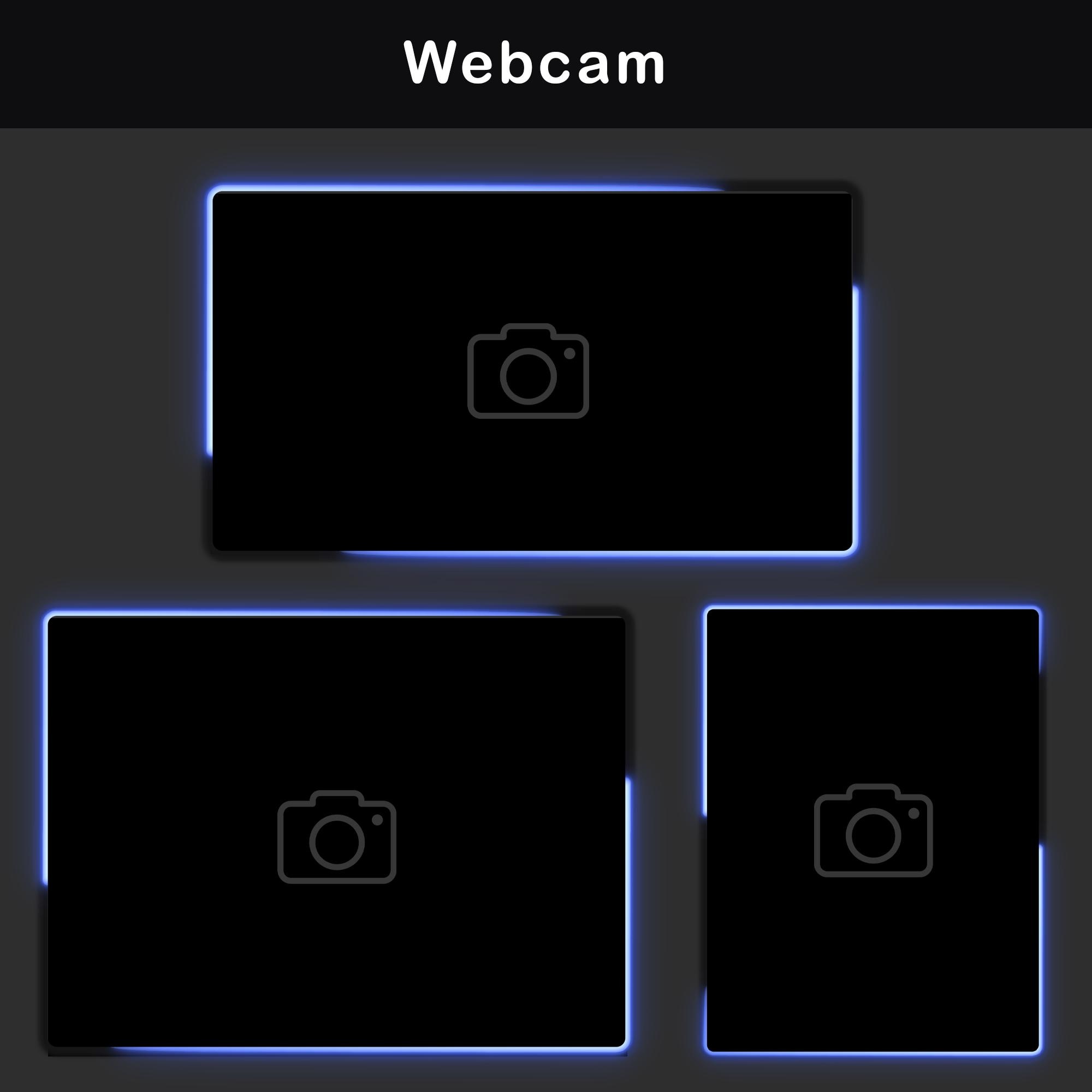 Minimalist Dark Twitch Overlay, Animated Stream Package for OBS ...