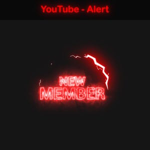 Red Electric Animated Stream Alerts Pack for Twitch | 13x Lightning ...