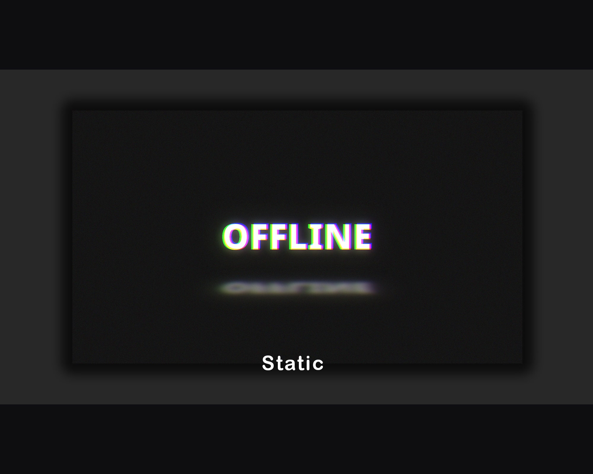 Animated Dark Twitch Screens | Live Screens | Starting Soon, BRB ...