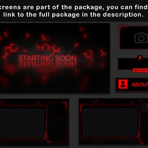 Animated Twitch Screens Stream Screens Starting Soon, BRB, Ending ...