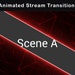 Red Neon Style Animated Stream Transition | Twitch Stinger for OBS ...