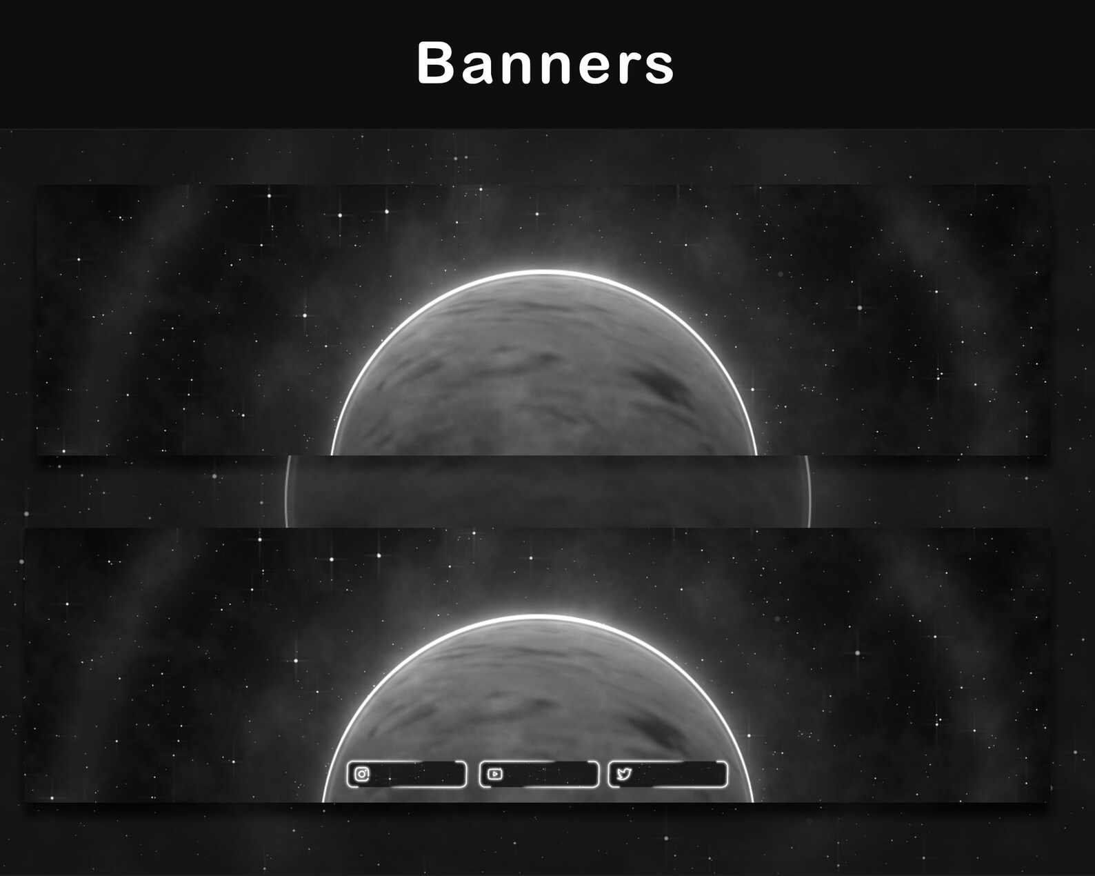 Dark Twitch Overlay Animated Stream Package Animated Alerts - Etsy