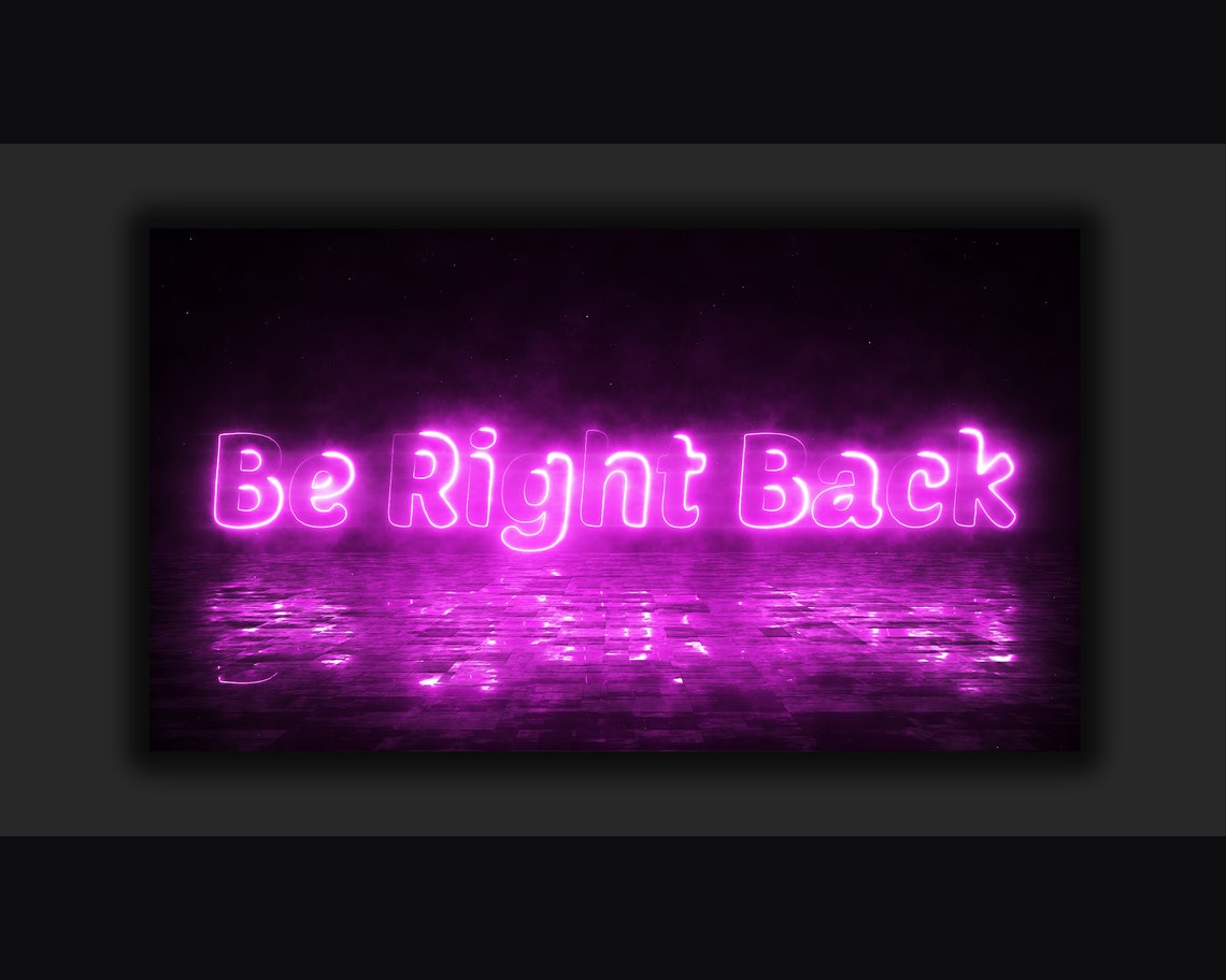 Animated Twitch Screens Stream Screens Starting Soon BRB - Etsy