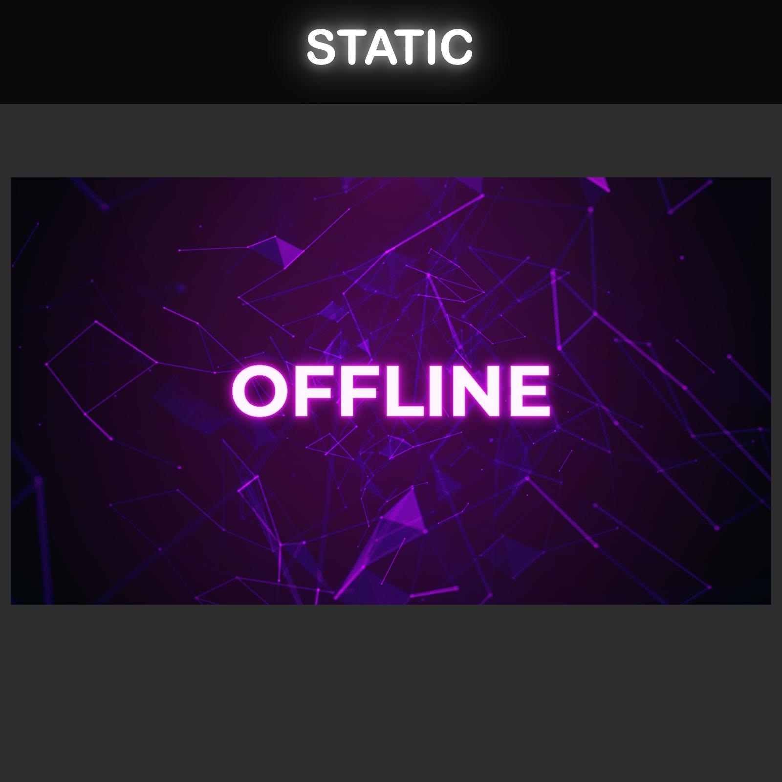 Animated Background Stream Starting Soon, Minimalist Twitch Overlay ...