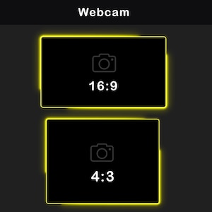 Animated Stream Package Neon Yellow | Minimal Twitch OBS Overlay Pack ...