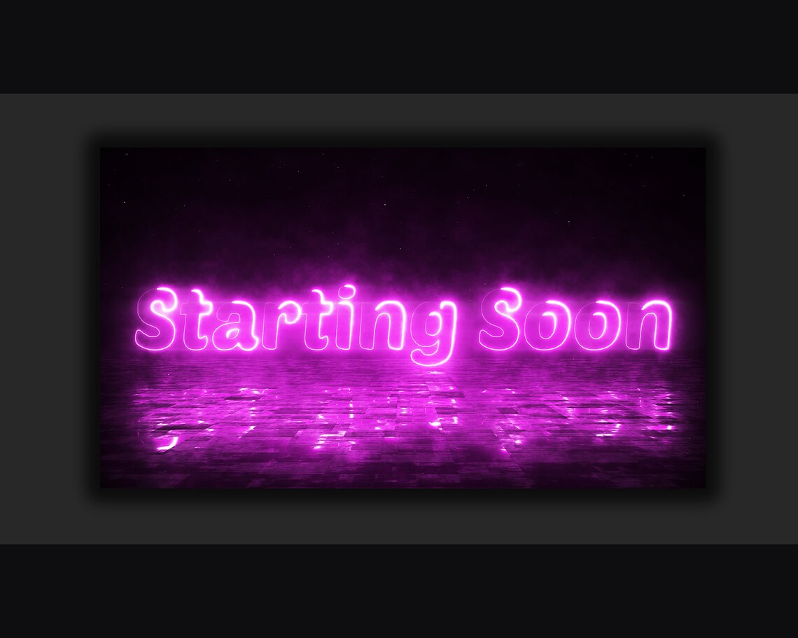 Animated Twitch Screens Stream Screens Starting Soon BRB - Etsy