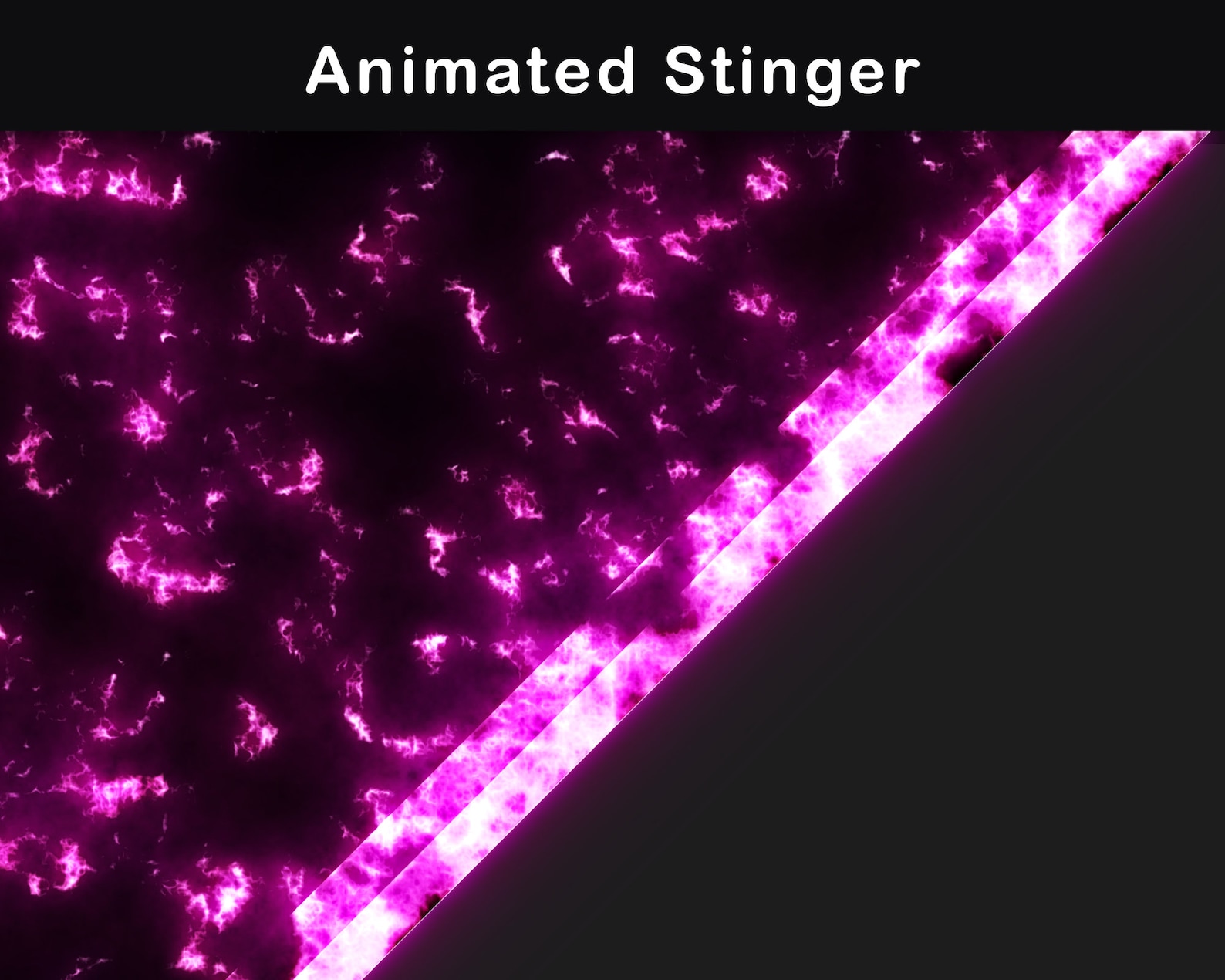 Twitch Overlay Animated Package Pink Neon Stream Overlay - Etsy