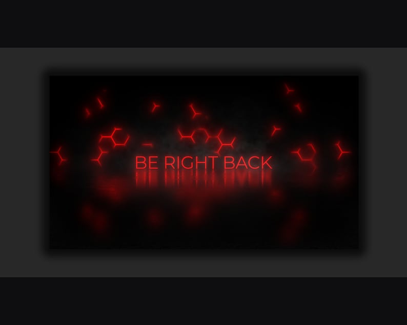 Animated Twitch Screens Stream Screens Starting Soon, BRB, Ending ...