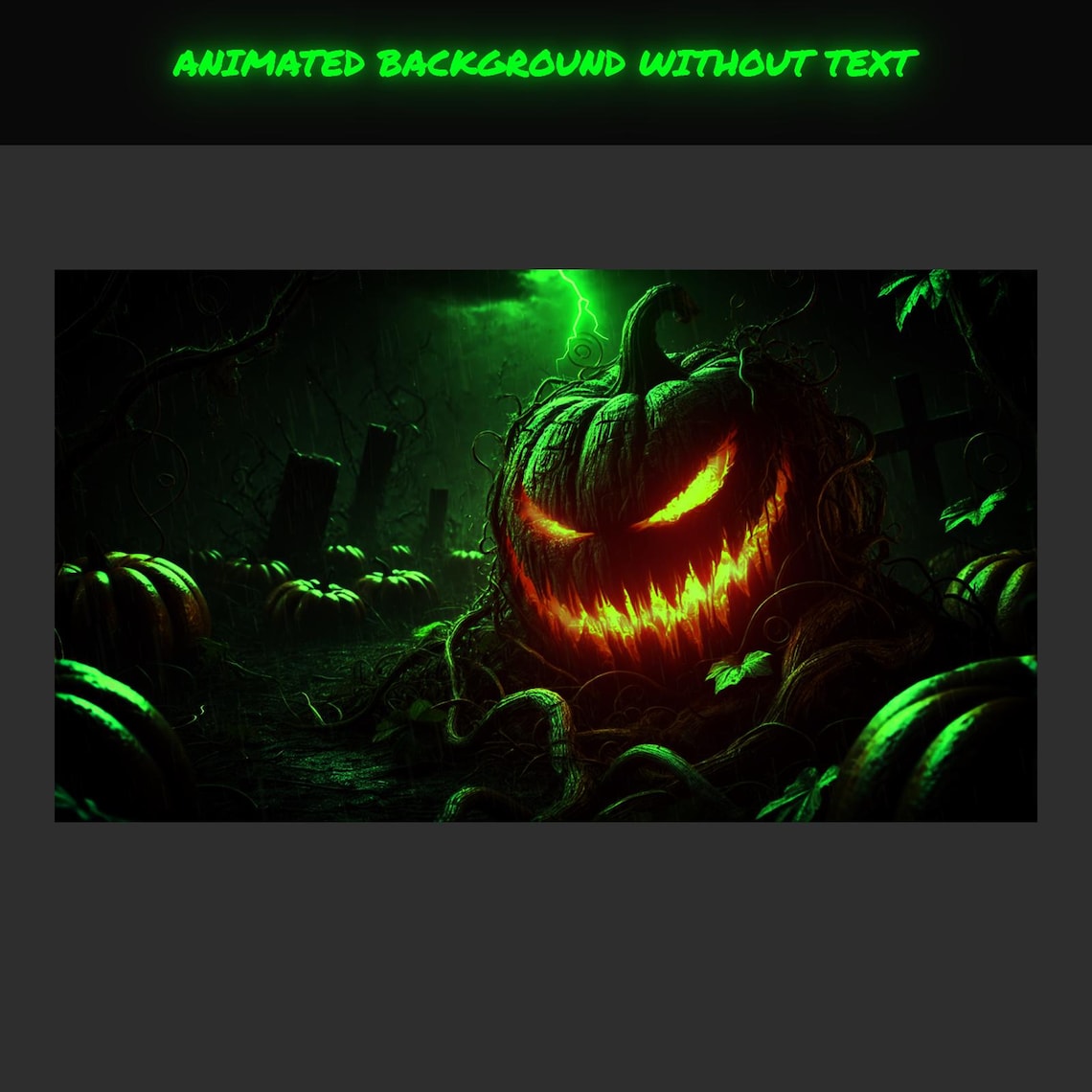 Animated Halloween Background Stream Starting Soon, Halloween Twitch ...