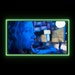 Twitch Animated Camera Overlay | Green Neon Webcam Border With ...