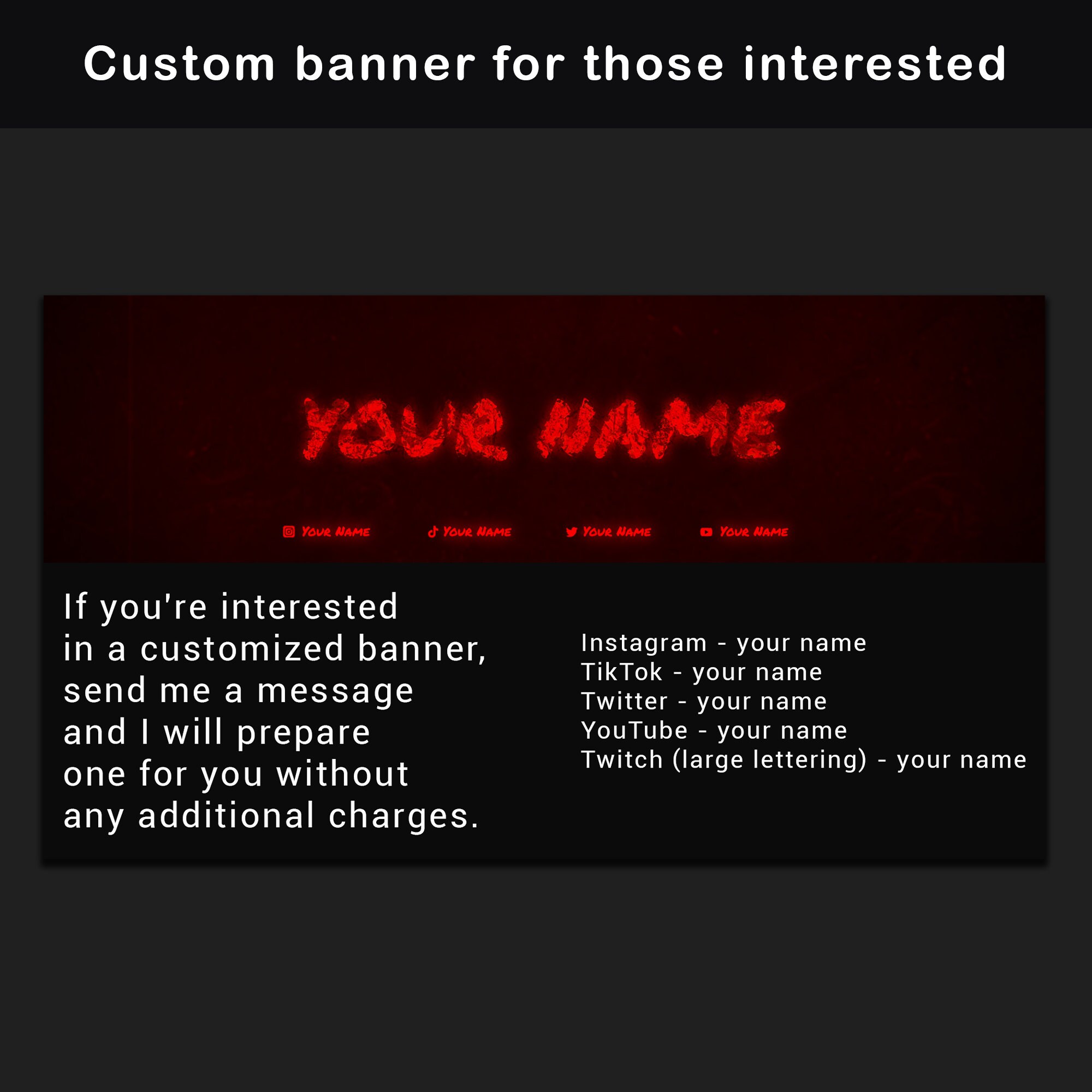 Animated Red Twitch Overlay, Stream Package Animated Alerts, Screens ...