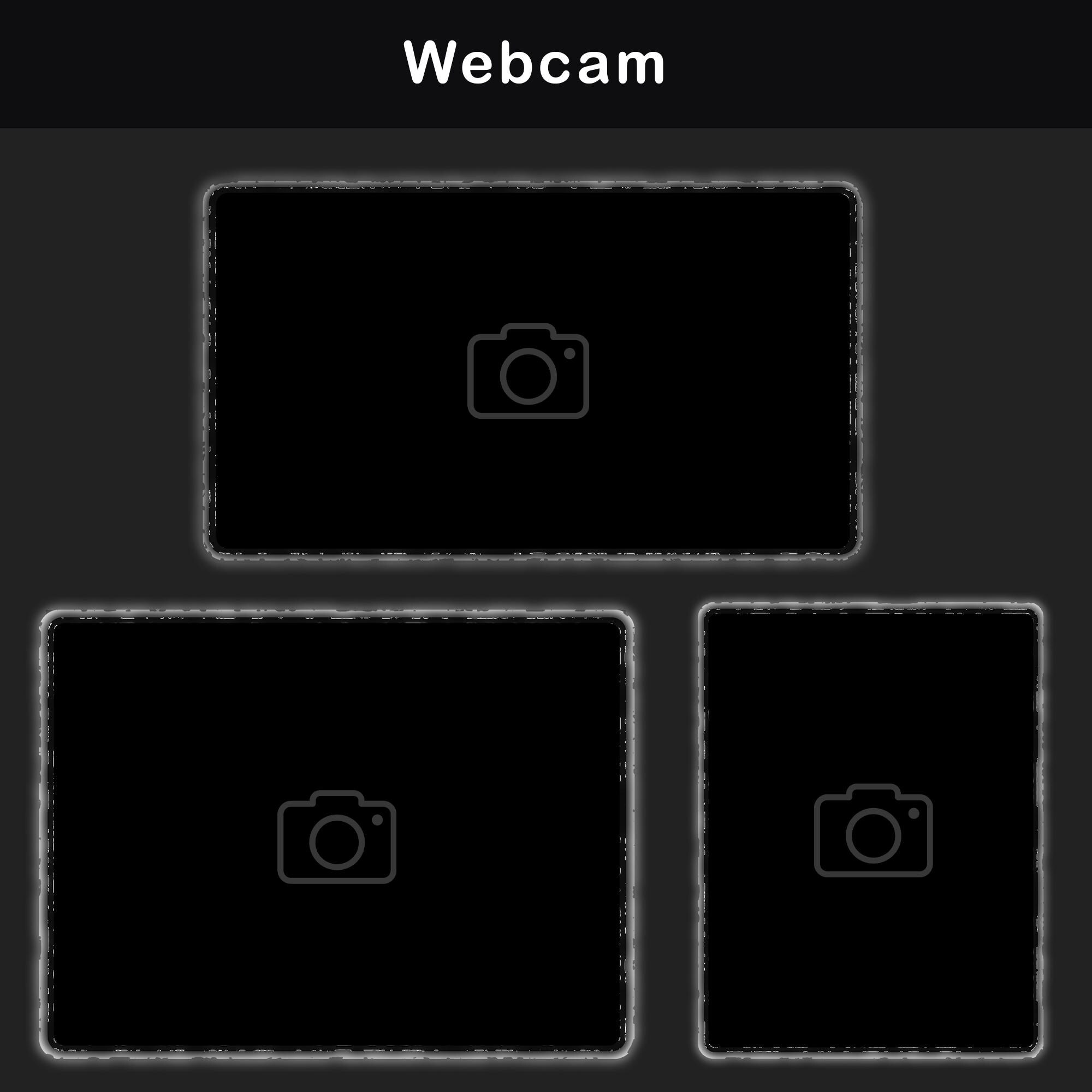 Animated Halloween Twitch Overlay Package, Dark Grey Stream OBS Overlay ...