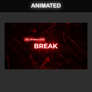Animated Background Stream Starting Soon, Minimalist Twitch Overlay ...