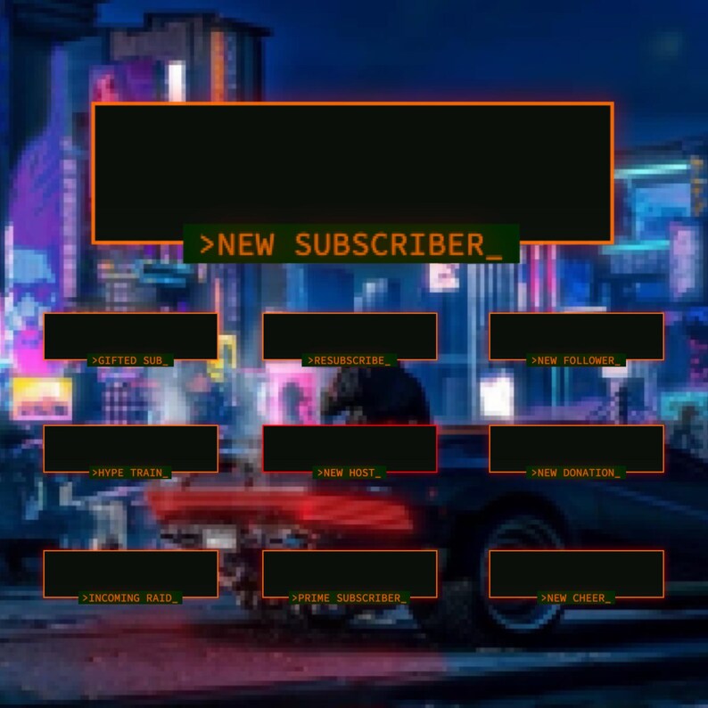 Retro Twitch Overlay Package, Animated 80s CRT Stream Overlays for OBS ...